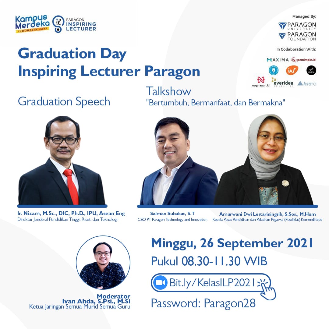 Pamflet Inspiring Lecturer Paragon - Document Repository Universitas Andalas